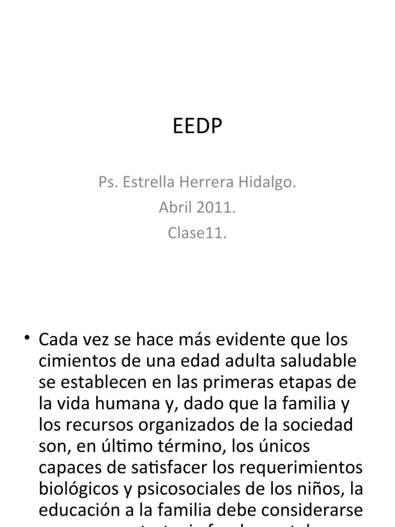 EEDP - Test | PDF