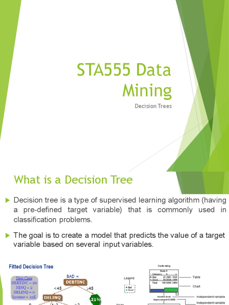 Understanding Decision Trees in Data Mining | PDF | P Value | Statistics