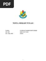 Format Terkini Nota Serah Tugas 2022 | PDF