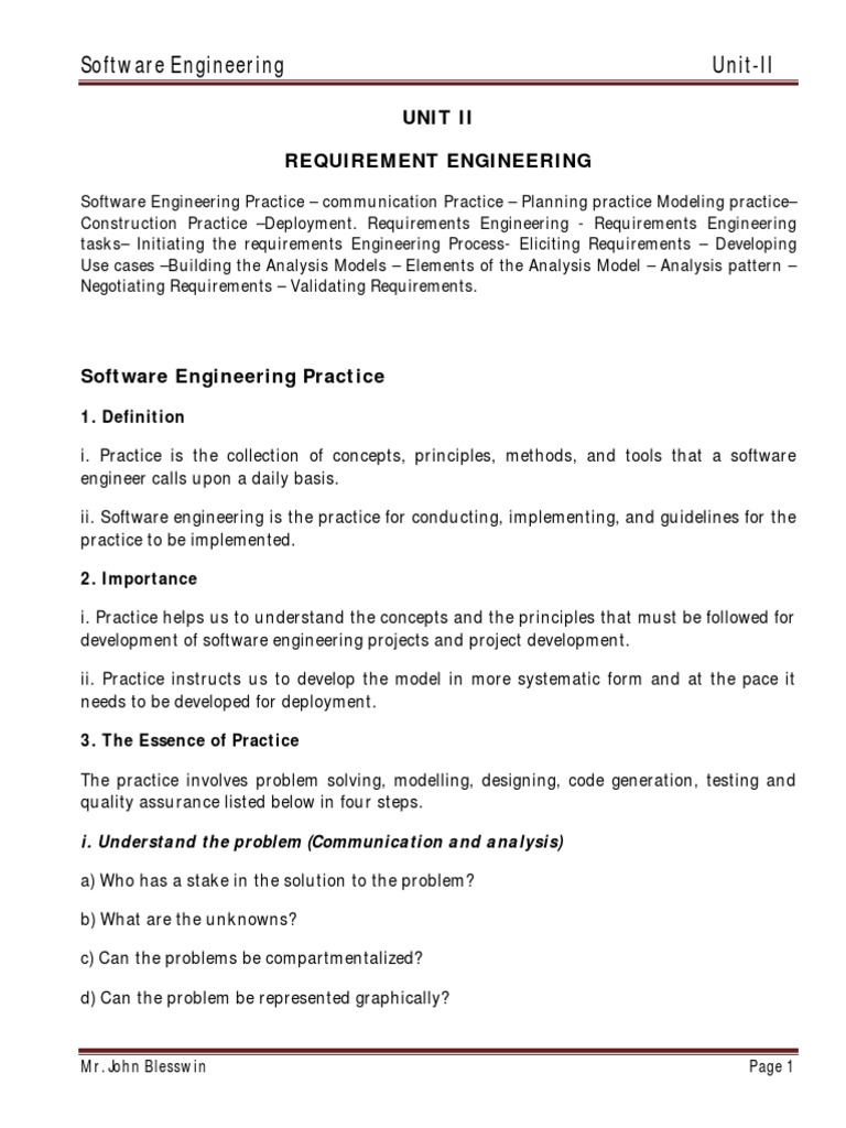 Requirement Engineering | PDF | Software Testing | Computer Programming