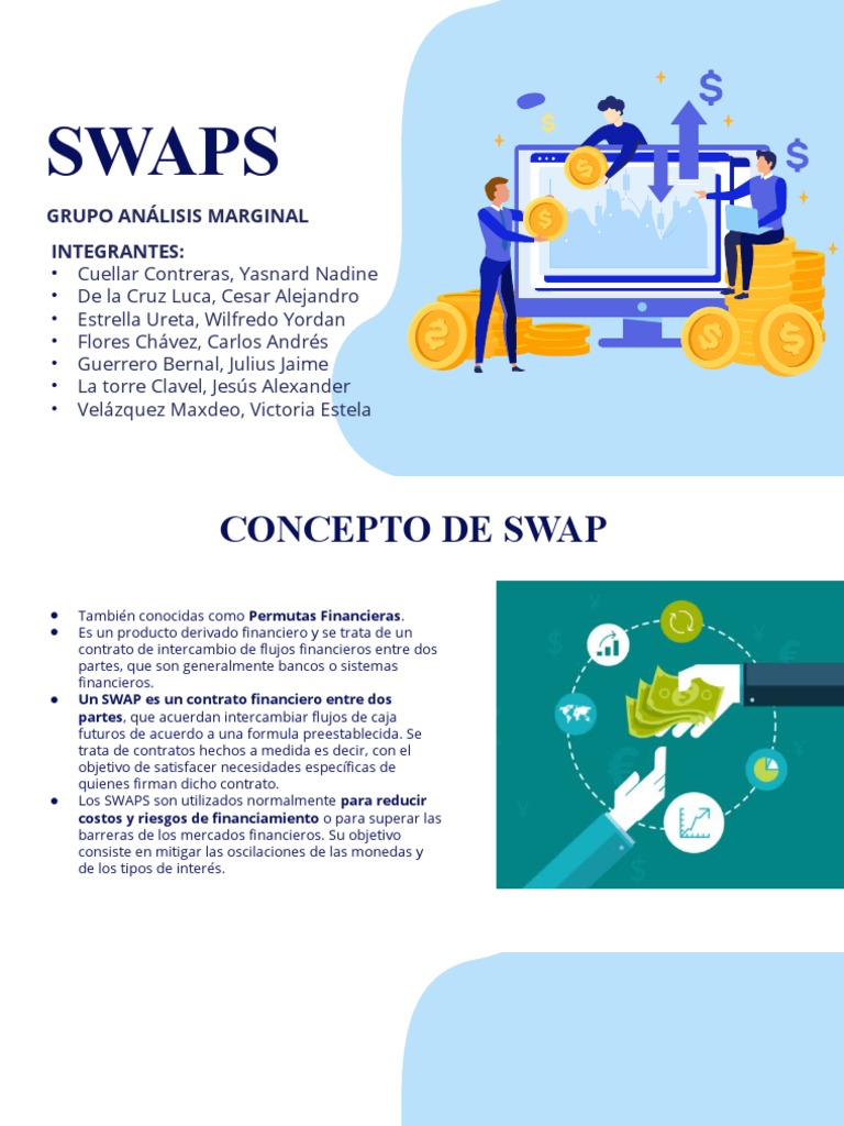Tipos y Funciones de los Swaps Financieros | PDF | Swap (Finanzas ...