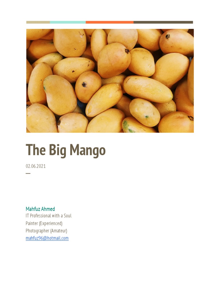 The Big Mango | PDF | Paintings | The Arts