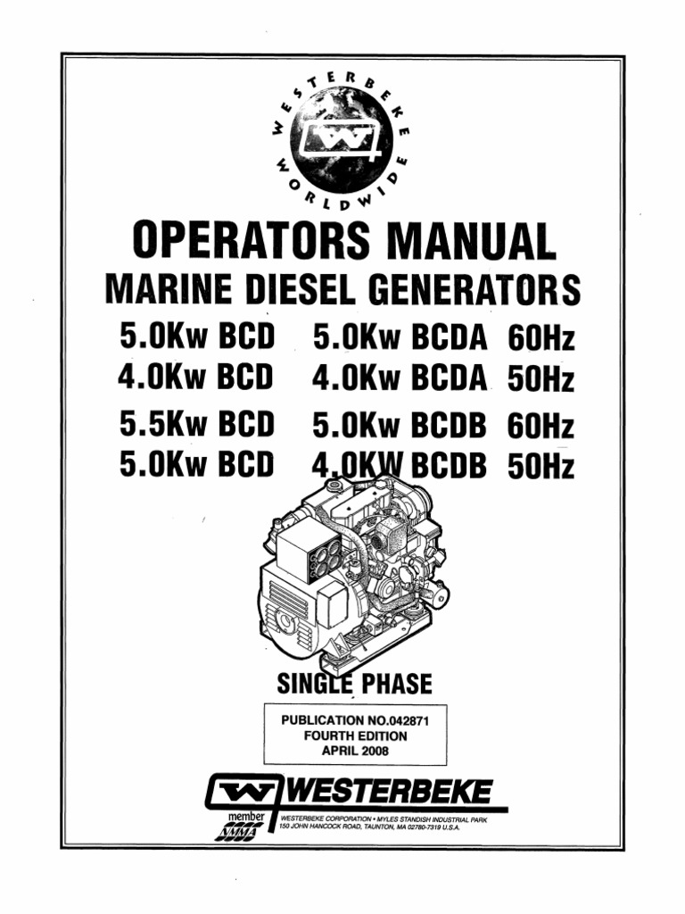 Operations Manual Rev 4 | PDF | Diesel Engine | Exhaust Gas