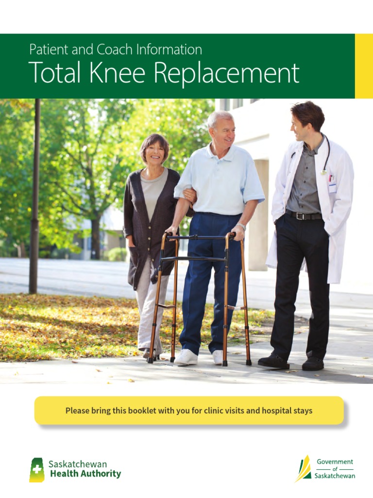 Knee Replacement Booklet | PDF | Anesthesia | Surgery