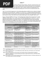 MARPOL Annex V - Poster | PDF