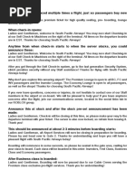 Pilot/Captain Announcements: Speech To Passengers | PDF | Air Traffic ...