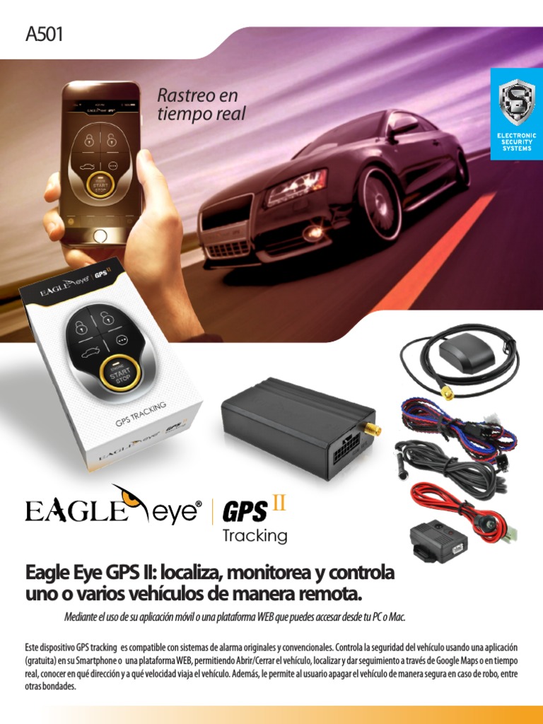 GPS Eagle Eye II: Rastreo y Control Vehicular | PDF | Aplicación movil ...