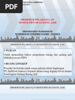 SOP PACKING PROCEDURE - Prosedur Pengemasan | PDF | Teknologi & Rekayasa