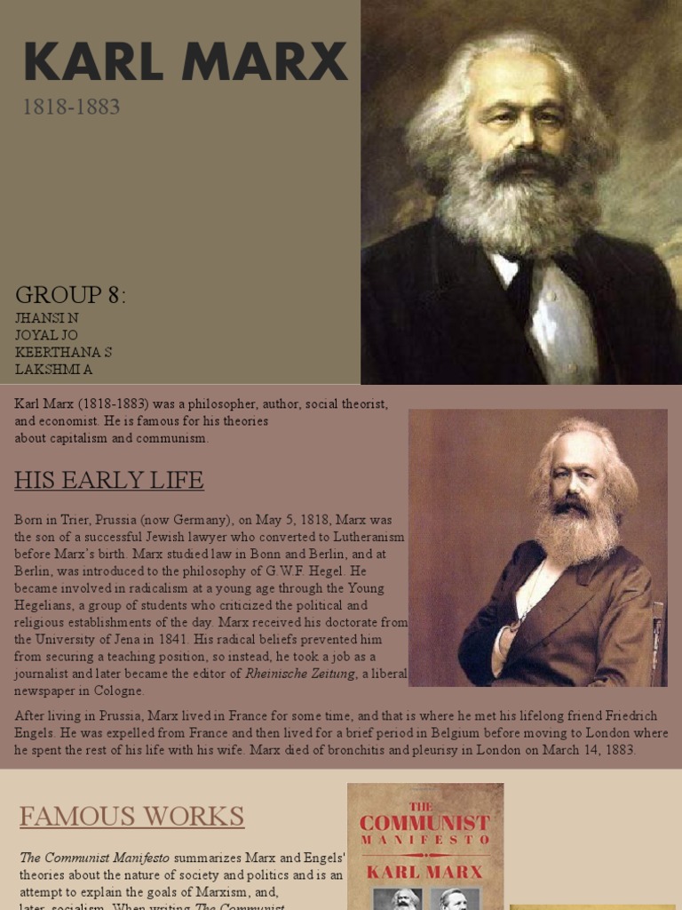 Karl Marx | PDF | Karl Marx | Capitalism