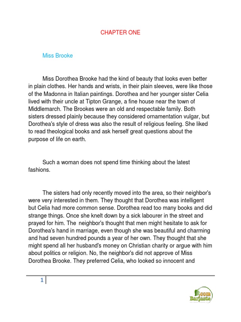 Middlemarch-George Eliot | PDF | Middlemarch