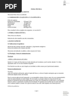 Uso y dosis de Otodyne en otitis | PDF