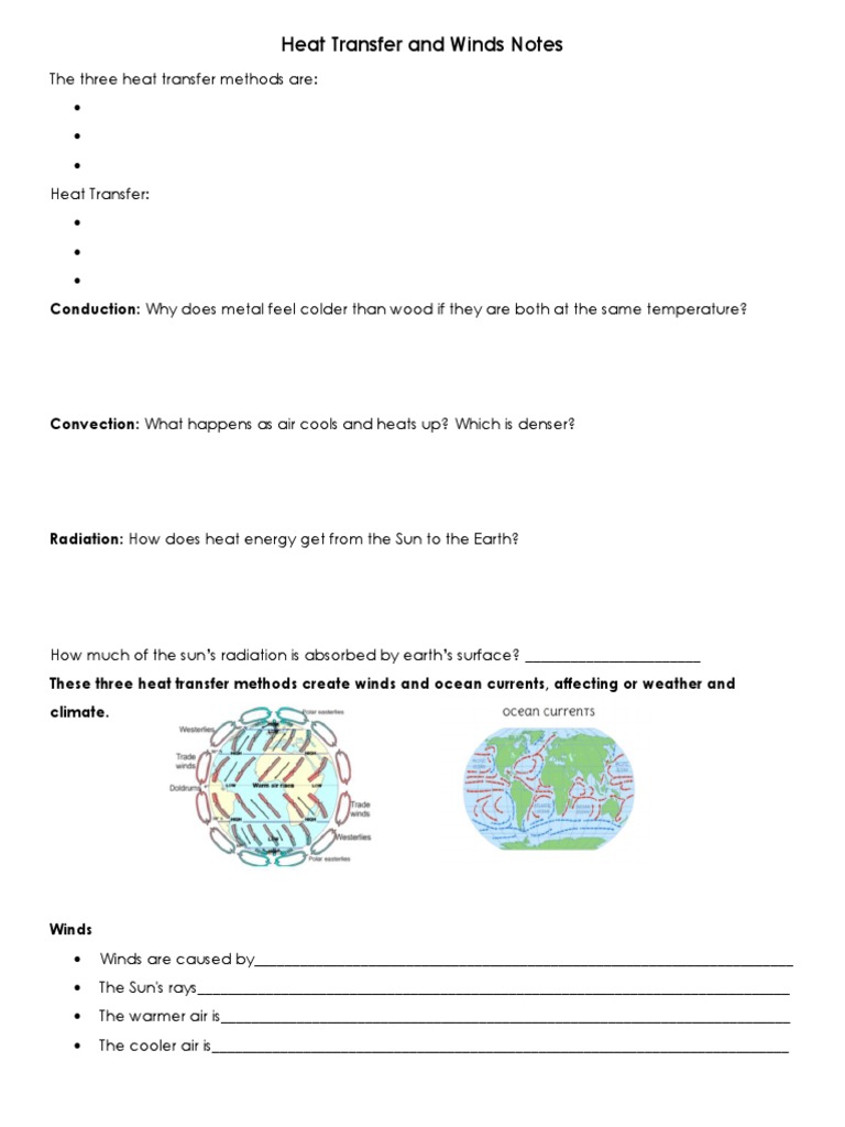 1 7 Heat Transfer Winds Note | PDF | Technology & Engineering