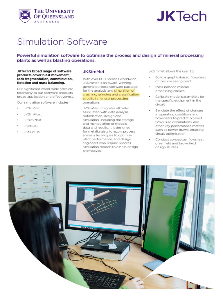 Mineral Processing Simulation Software | PDF | Simulation | Mining