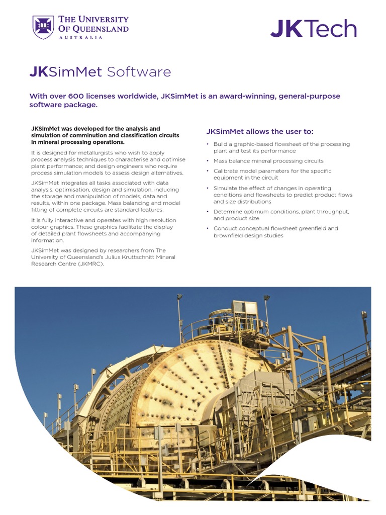 JKTech Brochure - JKSimMet Software (July2020) FINAL 2 | PDF ...