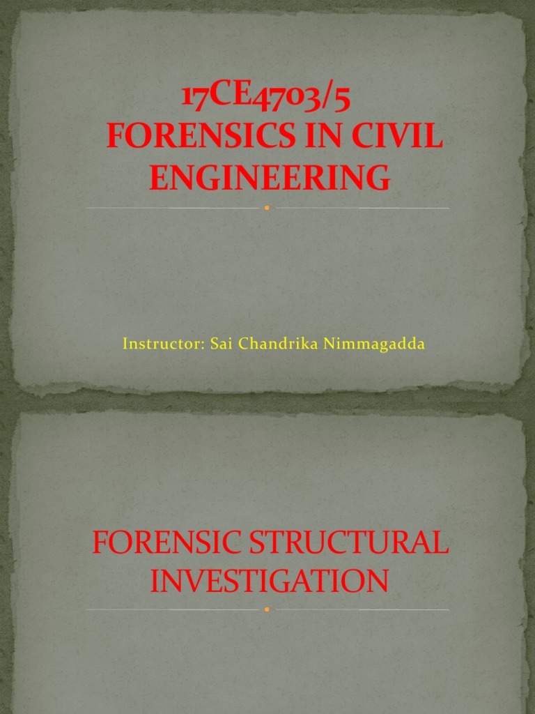 2.forensic Structural Investigation | PDF | Strength Of Materials ...