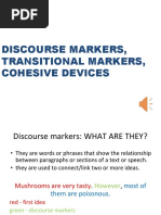 Discourse Marker Examples | PDF