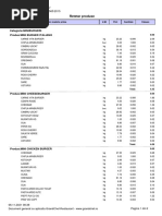 Bon de Consum Model Excel | PDF