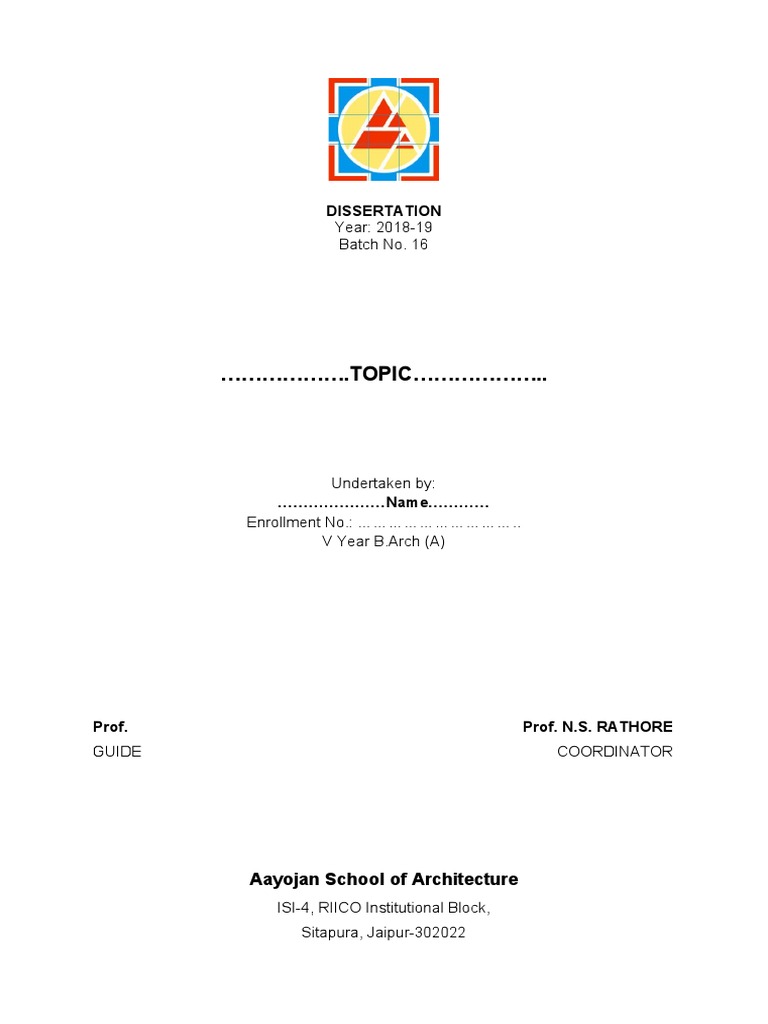 Cover Page A | PDF