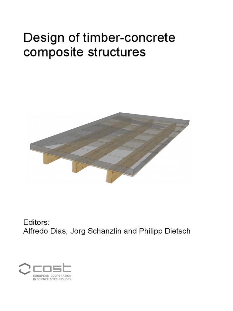 Design of Timber Concrete Composite Structures | PDF | Bending | Stress ...