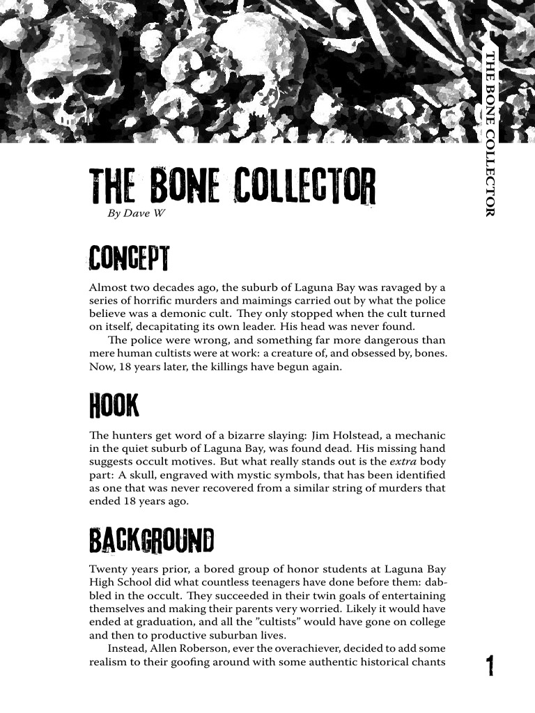 The Bone Collector | PDF