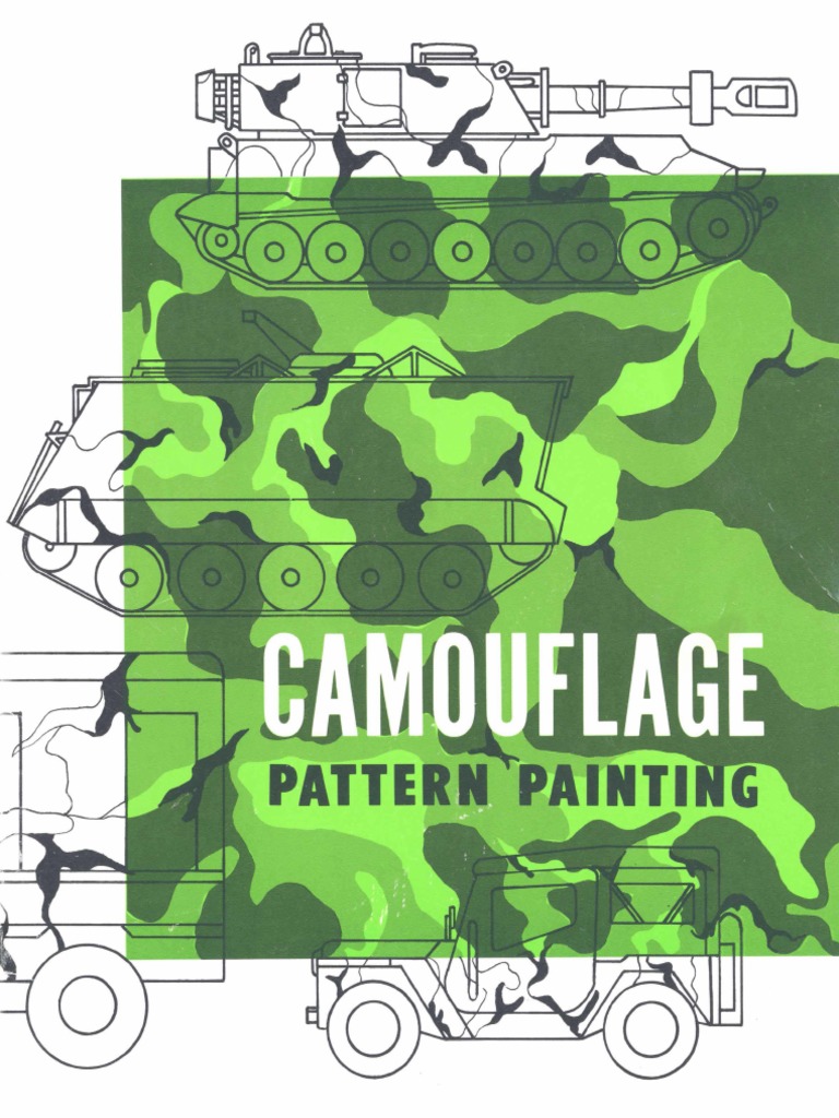 Camouflage Pattern Painting - US Army Manual | PDF | Paint | Camouflage