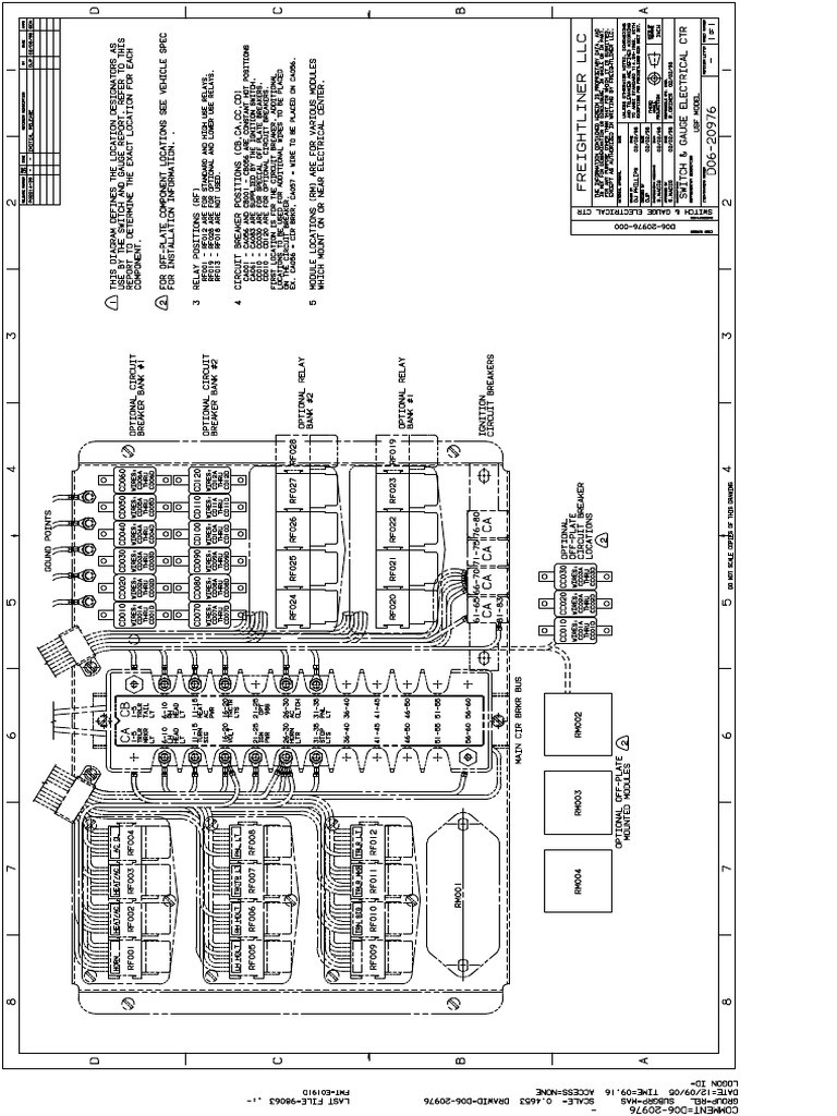 FLD Main Fuse Box (Location Relays & Fuse) | PDF