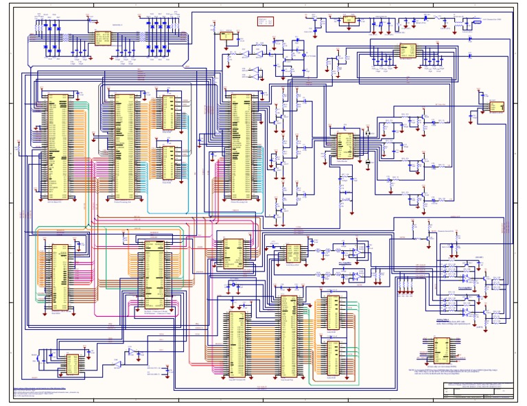 SNES Motherboard Schematic Details | PDF