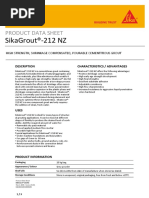 Conbextra GP2 Technical Data Sheet | PDF | Concrete | Cement