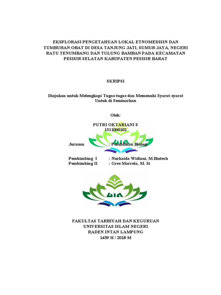 Skripsi Lengkap | PDF