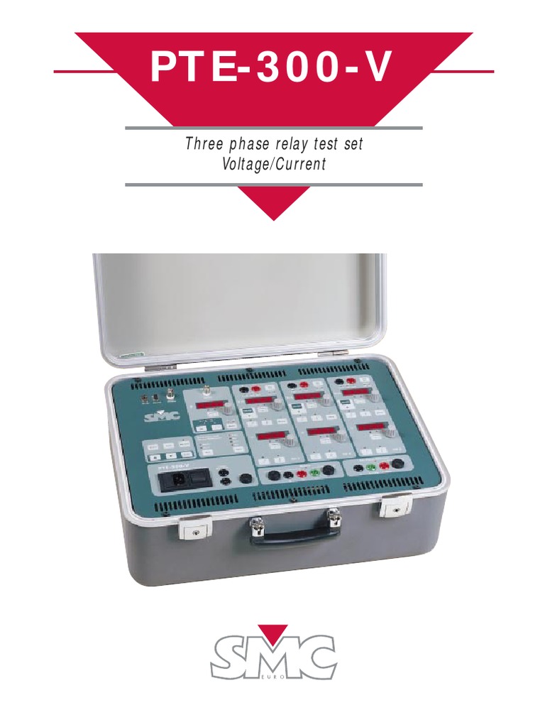 Three Phase Relay Test Set PTE-300-V: Technical Documentation ...