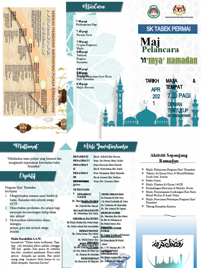 Buku Program Ihya Ramadan 2019 | PDF