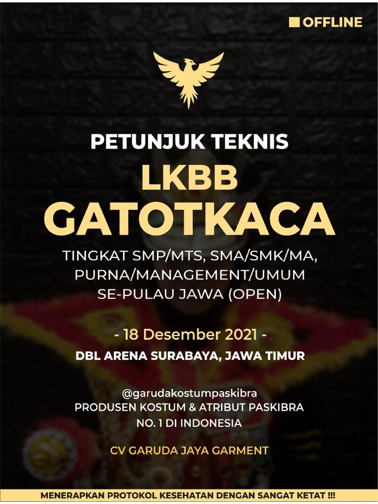 Undangan LKBB Gatotkaca Se-Jawa | PDF