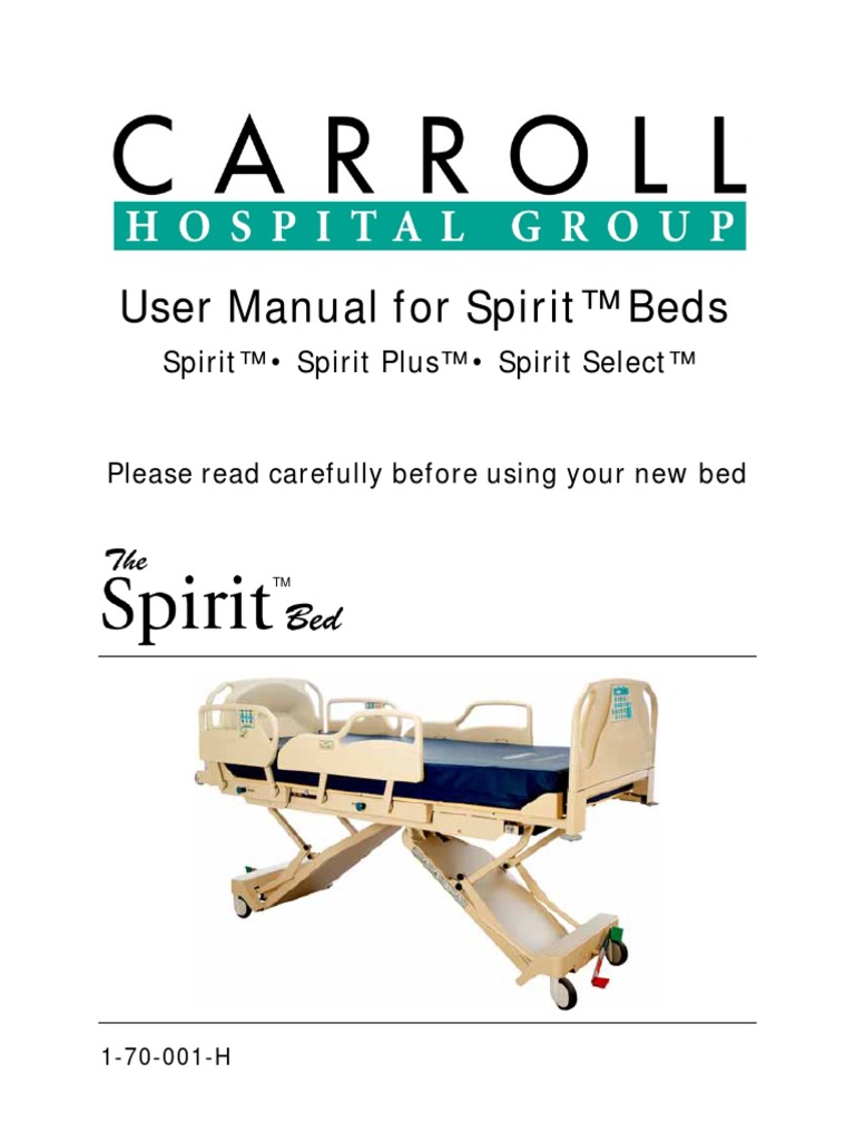 Carroll Low Bed Spirit Select | PDF | Mains Electricity | Menu (Computing)