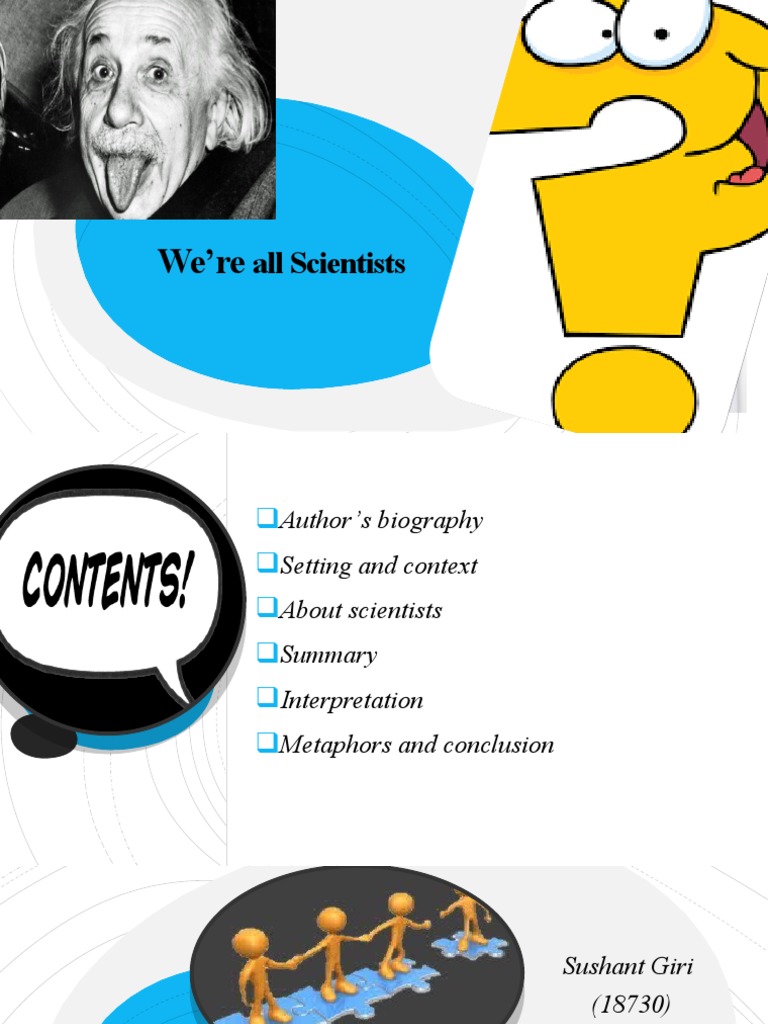 We Are All Scientists: Summary and Insights | PDF | Thomas Henry Huxley ...