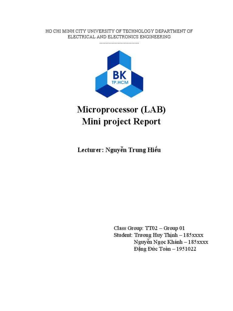 Microprocessing Mini Project Report | PDF | Field Programmable Gate Array | Intel