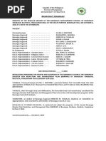 Resolution Approving Barangay GAD Plan and Budget | PDF | Justice ...