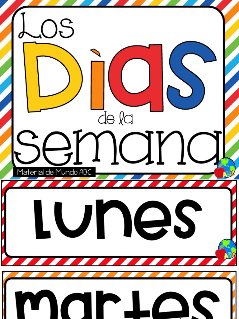 Dias de La Semana | PDF