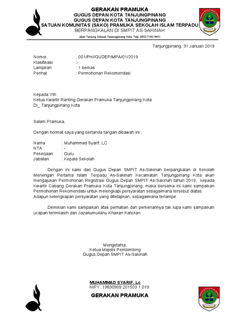 Berita Acara Mugus 2019 | PDF