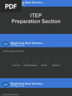 iTEP PREPARATION | PDF | Multiple Choice | English Language