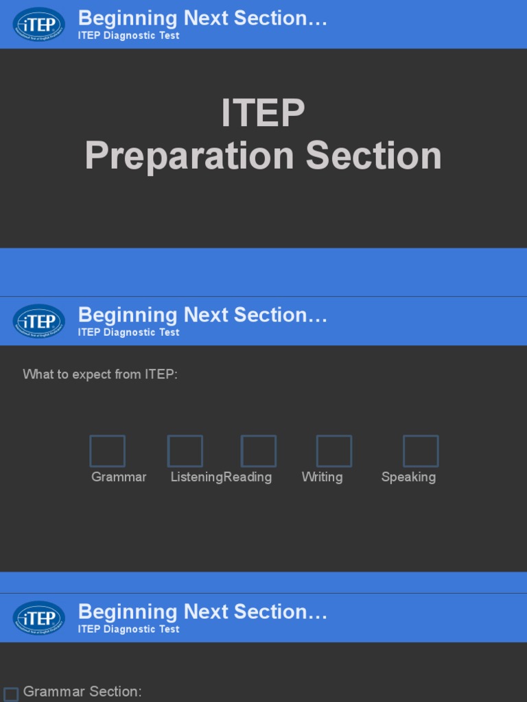 ITEP Practice | Download Free PDF | Taxonomy (Biology) | Species