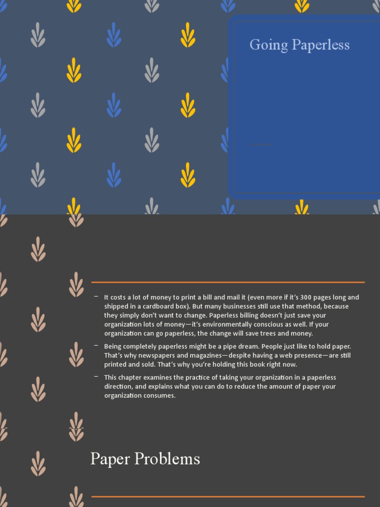 Paperless Transition Guide | PDF | Electronic Data Interchange ...