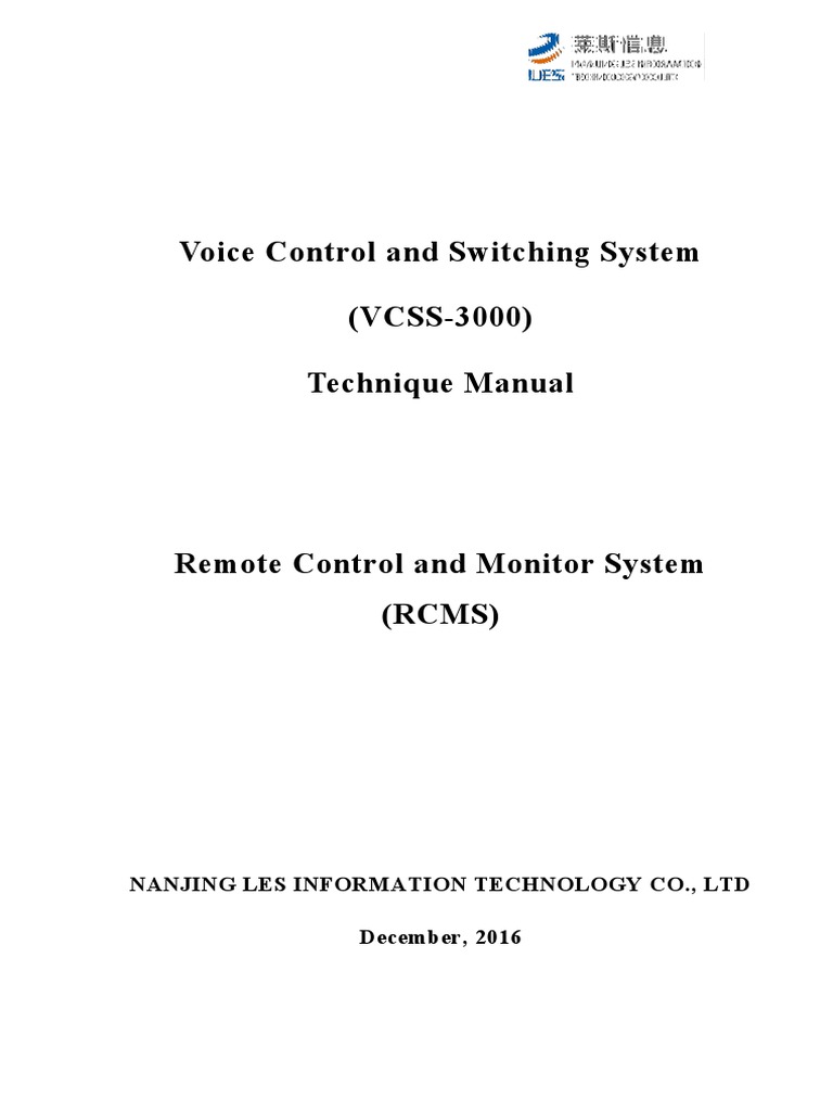RCMS Technique Manual | PDF | Icon (Computing) | Operating System