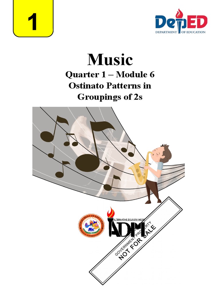 Music1-Q1-Mod6-Ostinato Patterns - 2s - Final | PDF