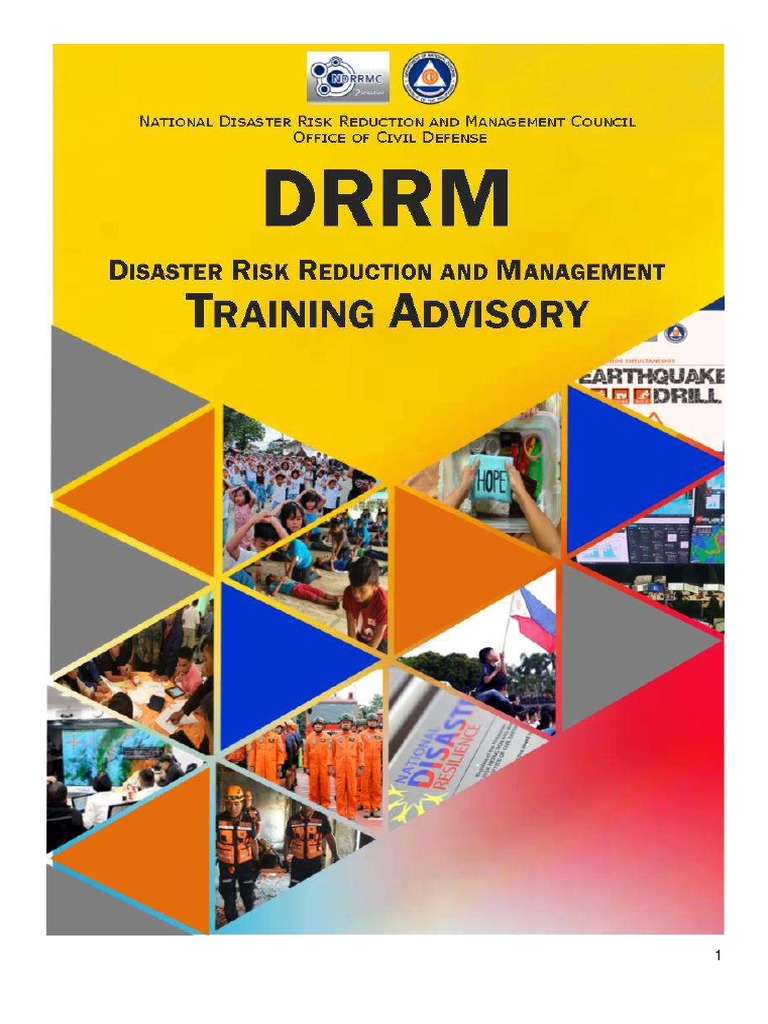 Training Advisory - Intro Course On DRRM - Batch 1 (NPC) | PDF | Login ...