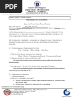 PRE and POST Class Observation Conference | PDF | Classroom Management ...