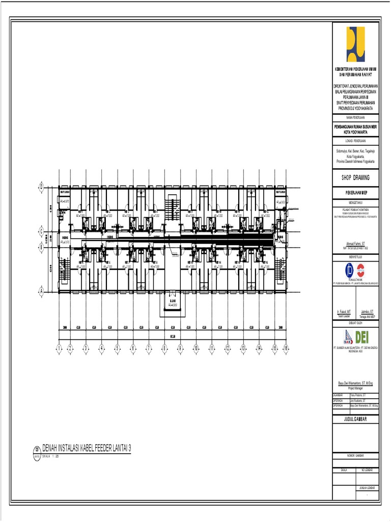 Instalasi Kabel Feeder-Model - PDF 2h | PDF
