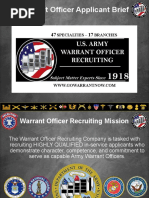 Army MOS Physical Demands Overview | PDF | Artillery | Sergeant