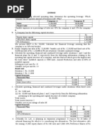 Leverages PROBLEMS AND SOLUTIONS | PDF | Leverage (Finance) | Financial Capital