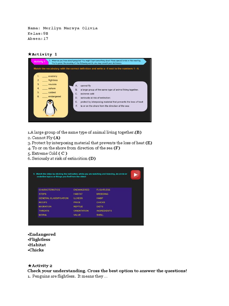 Activity 1 & 2 | PDF