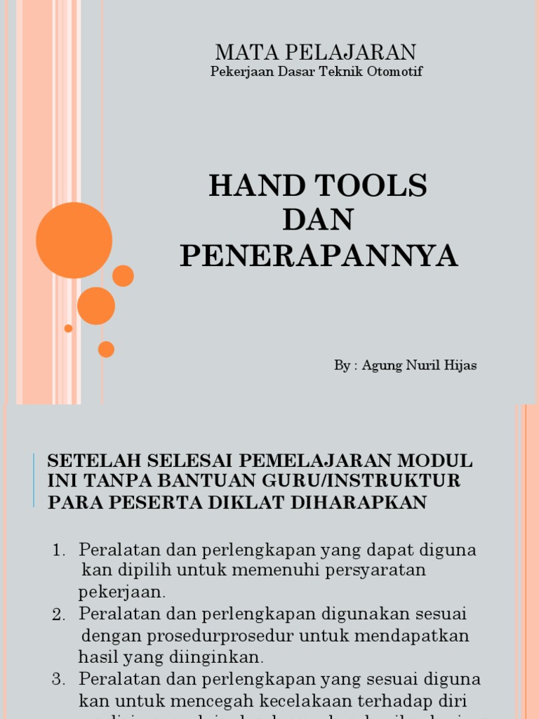 Hand Tools | PDF